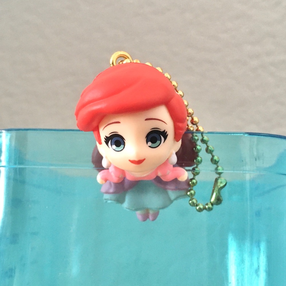 Rare Disney Ariel Mini “Clip” Figure Keychain - Gem